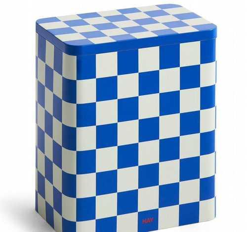 Контейнер HAY Tin Container Blue-off white