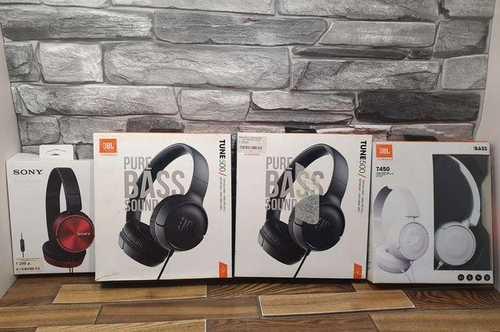 Проводные наушники Sony, JBL