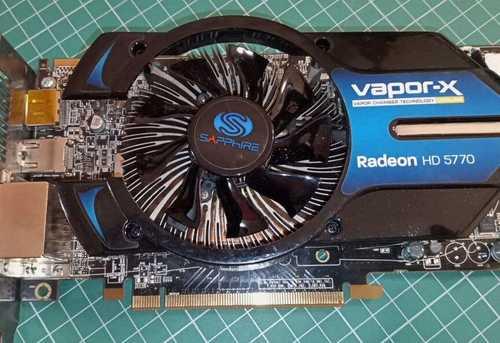 Видеокарта ATI Sapphir Radeon HD 5770 Vapor-X 1GB