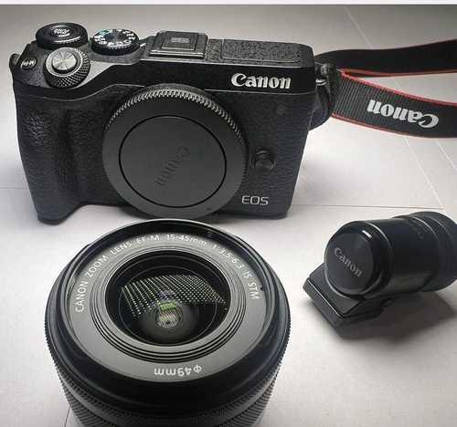 Беззеркальный фотоаппарат canon eos m6 mark ll