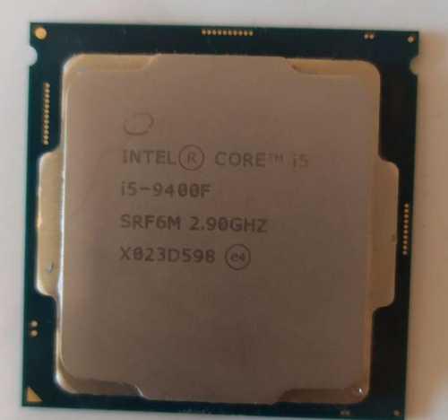 Процессор Intel core i5 9400f