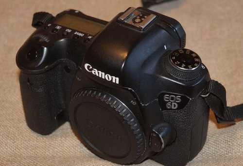 Canon EOS 6D body 72200 кадров