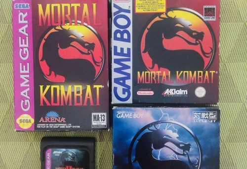 Mortal Kombat nintendo game boy sega game gear
