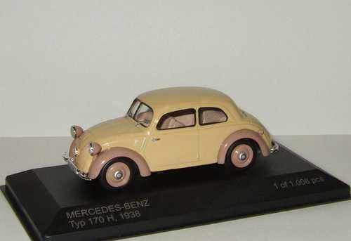 Мерседес Mercedes Benz Typ 170 1938 Whitebox 1:43