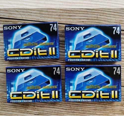 Аудиокассета Sony CD it II 74