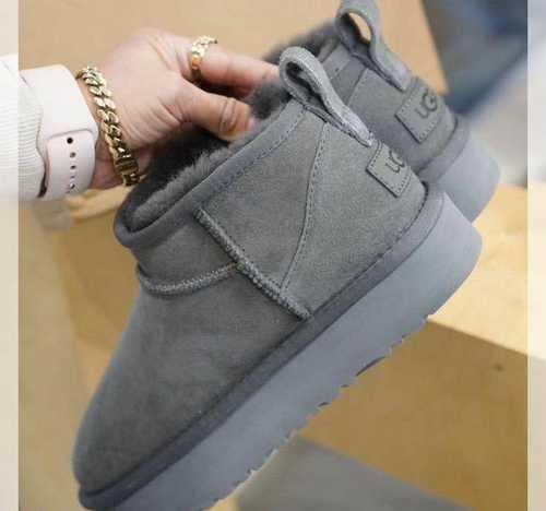 Угги UGG Ultra Mini Lo Platform Sand