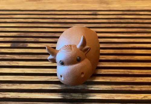 Чайная фигурка ручной работы из исинской глины