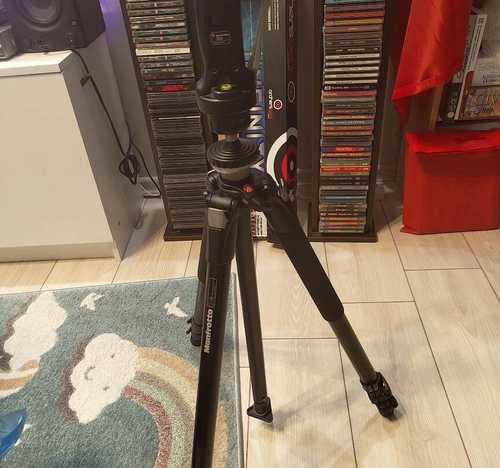 Штатив manfrotto 055xb с головой 222