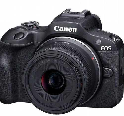 Canon EOS R100 kit 18-45mm IS STM Новые