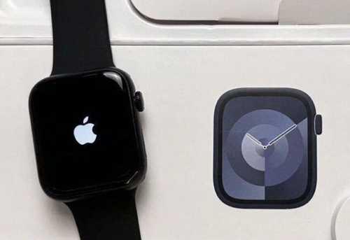 Часы apple watch 9 45 mm с яблочком