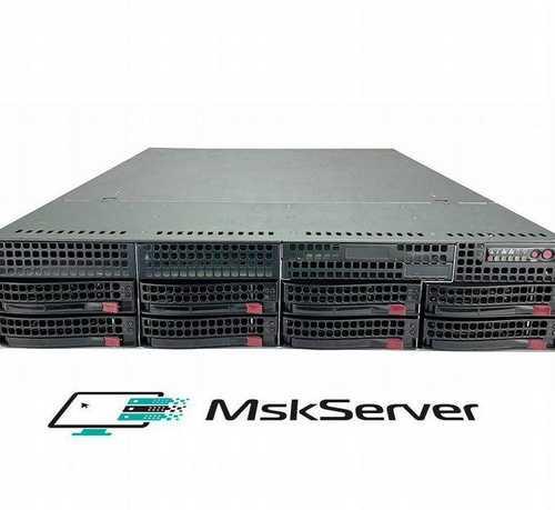 Сервер Supermicro 6029P-TR 2x Bronze 3104 256Gb