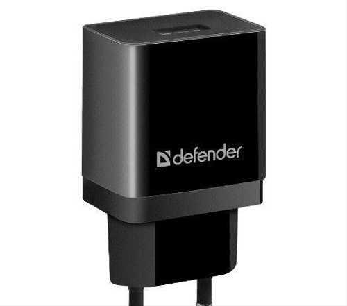 Defender Сетевой адаптер 1xUSB, 5V/2.1А, пакет, че