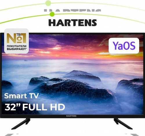 Новый телевизор Hartens 32 дюйма FullHD