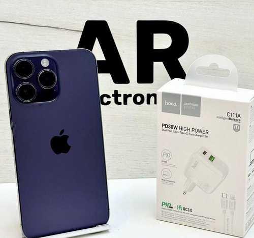 iPhone 14 Pro Max 128Gb Purple (82%,гарантия,2sim)