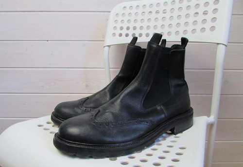 Minelli мужские кожаные высокие ботинки челси