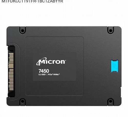 Диск SSD Micron 7450 PRO U.3 (2.5"/15mm) 1.92TB PC