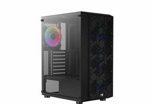 Компьютерный корпус Aerocool Hive-G-BK-v2, черный