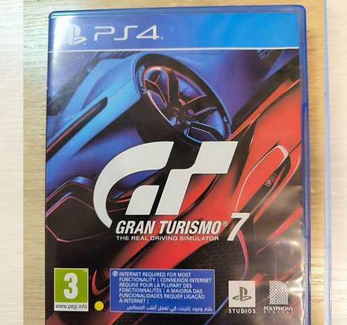 Диск на ps4 Grand Turismo 7