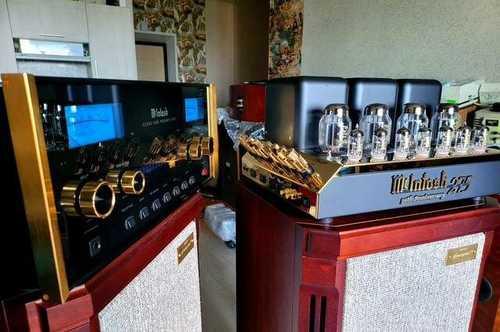 Mcintosh MC275 50TH anniversary + preamp gold