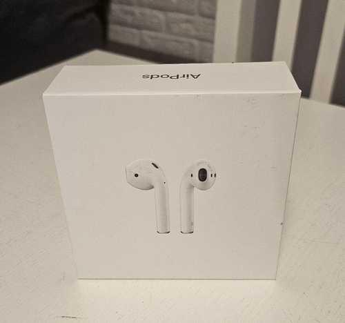 Коробка от Наушников Airpods