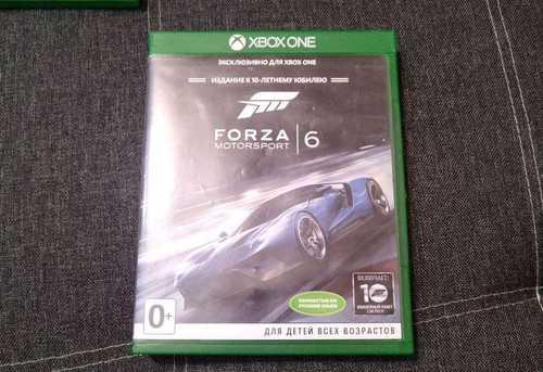 Forza motosport 6 диск на Xbox one