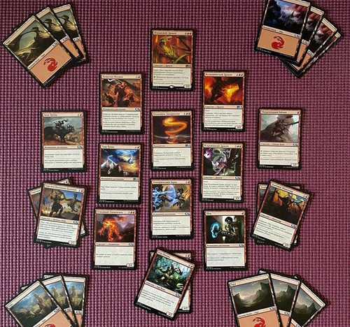 Magic The Gathering карточки MTG :: стихия Огонь