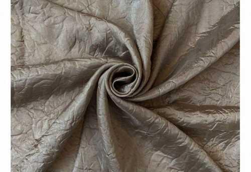 Ткань для штор Тиргалет жатка серебро 280 см