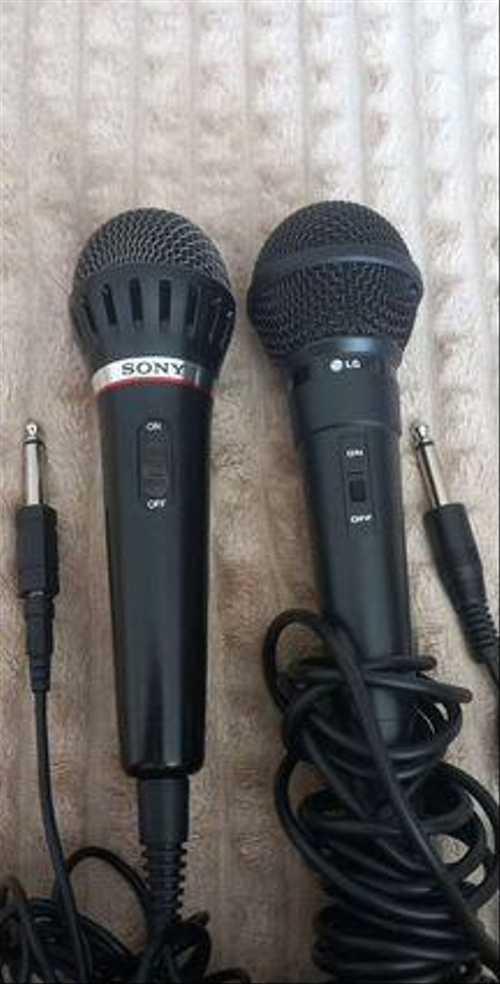 Микрофоны sony и LG