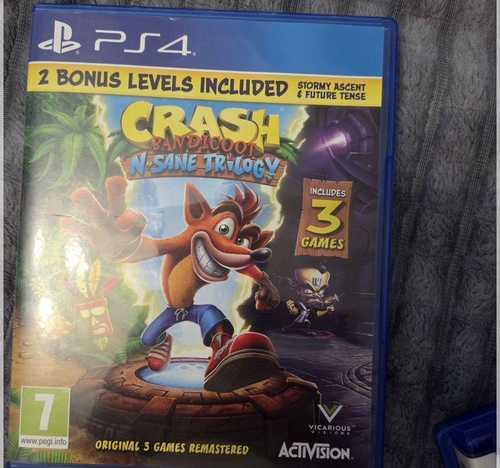 Crash bandicoot ps4 диск