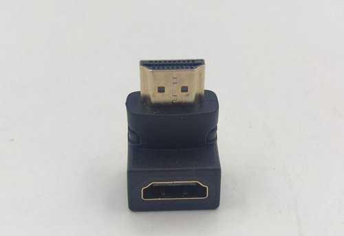 Переходник hdmi to hdmi GCR 19M / 19F нижний угол