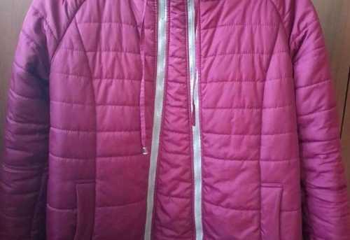 Женская удлиненная куртка размер 52 -50