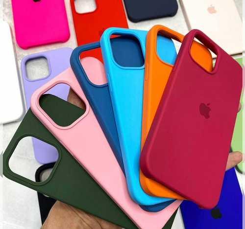 Чехлы silicone case для iPhone