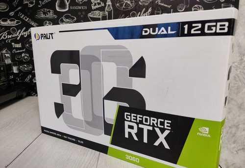 Новая видеокарта Palit GeForce RTX 3060 12Gb