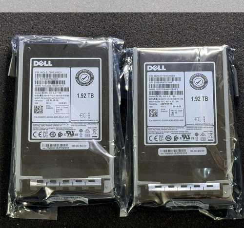 Серверные SSD SAS 1.92TB dell 0086DD