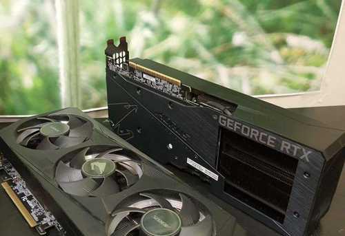 Видеокарта GeForce RTX 3060 Ti aorus ELI как новая
