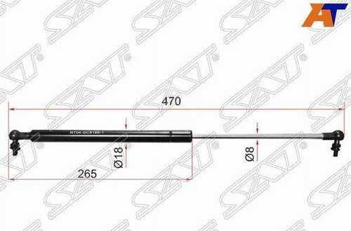 Амортизатор капота lexus GX, lexus GX470, lexus GX