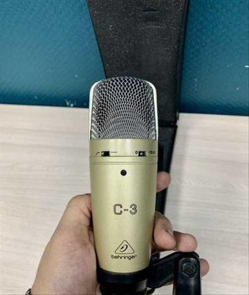 Студийный микрофон behringer C3