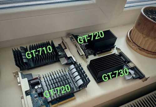 Видеокарта Nvidia GT 710, 720, 730 (1Gb)