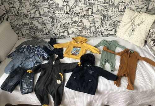 Одежда для мальчика пакетом 68-86