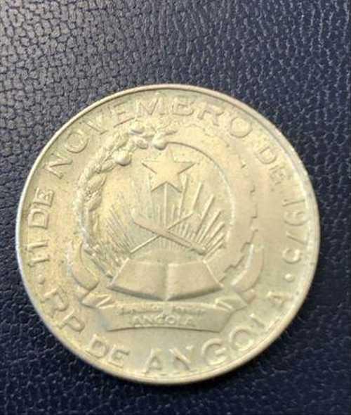 Монета 10 кванза, Ангола, 1975 год