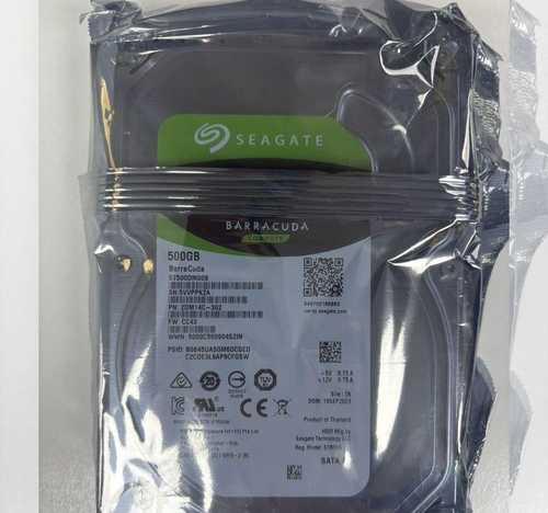 Жесткий диск seagate barracuda 500 gb