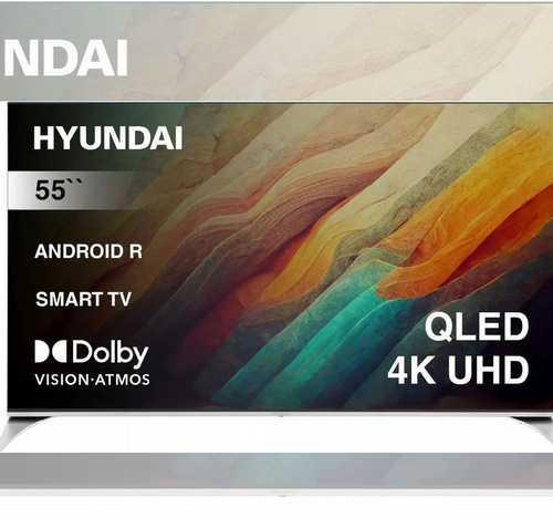 55" Телевизор Hyundai H-LED55QBU7500, qled, 4K Ult