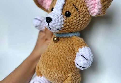 Мягкая игрушка собачка Корги