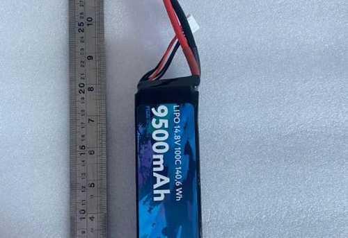 Аккумулятор B&C LiPo 9500 mAh 14.8V (4s) 100C, TRX