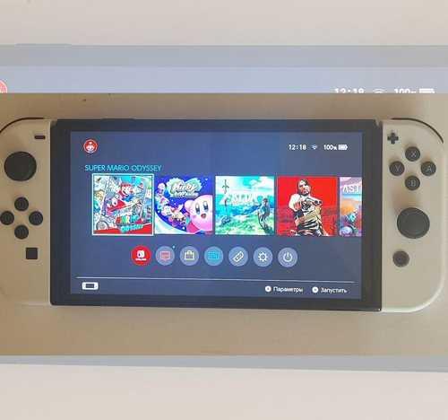 Nintendo Switch Oled прошитая 512 гб