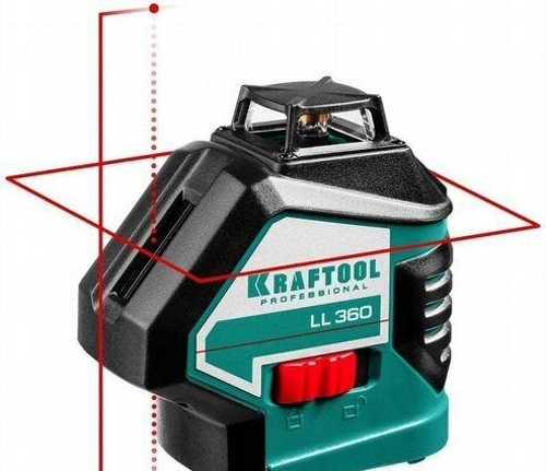 Kraftool LL360 #3 нивелир лазерный, 2х360, 20м/7
