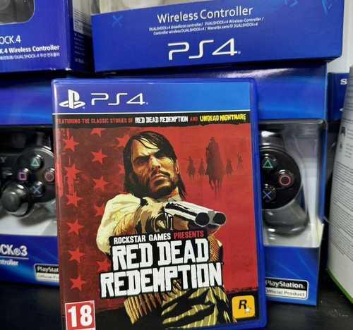 Red dead redemption ps4 первый