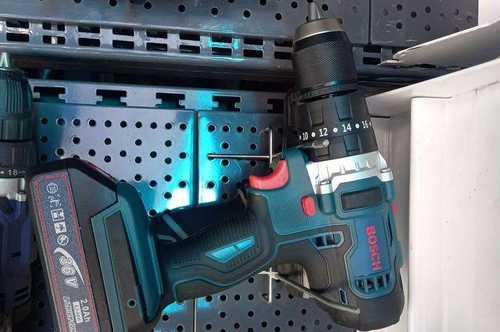 Аккумуляторная дрель шуруповерт ударный bosch 36В