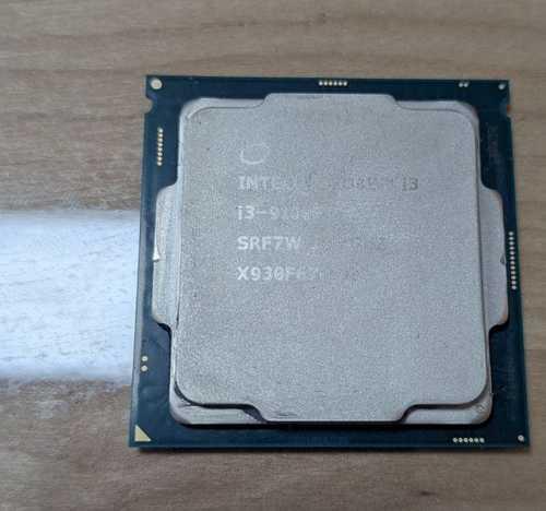 Процессор intel core i3 9100f