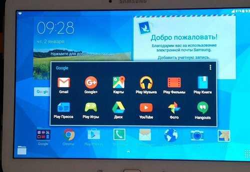 Samsung galaxy Tab 4 10,1 SM-T535 16 GB,белый рст